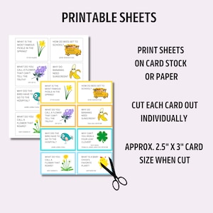 64 Kids Lunchbox Jokes Printable: School Riddles (digital Download) - Etsy