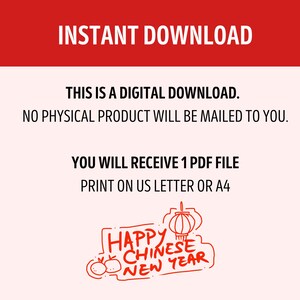 Kids Lunar New Year Scavenger Hunt Game (digital Download) - Etsy