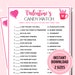 Valentine's Candy Match Game Printable Valentine Games Digital Download ...