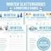 Winter Scattergories Game | Printable Digital Download | Family ...