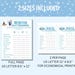 Winter Scattergories Game: Family Printable Activity (digital Download ...