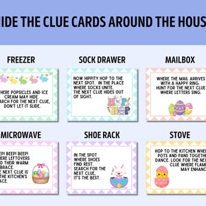 Easter Scavenger Hunt Clues: Kids Easter Riddles (digital Download) - Etsy