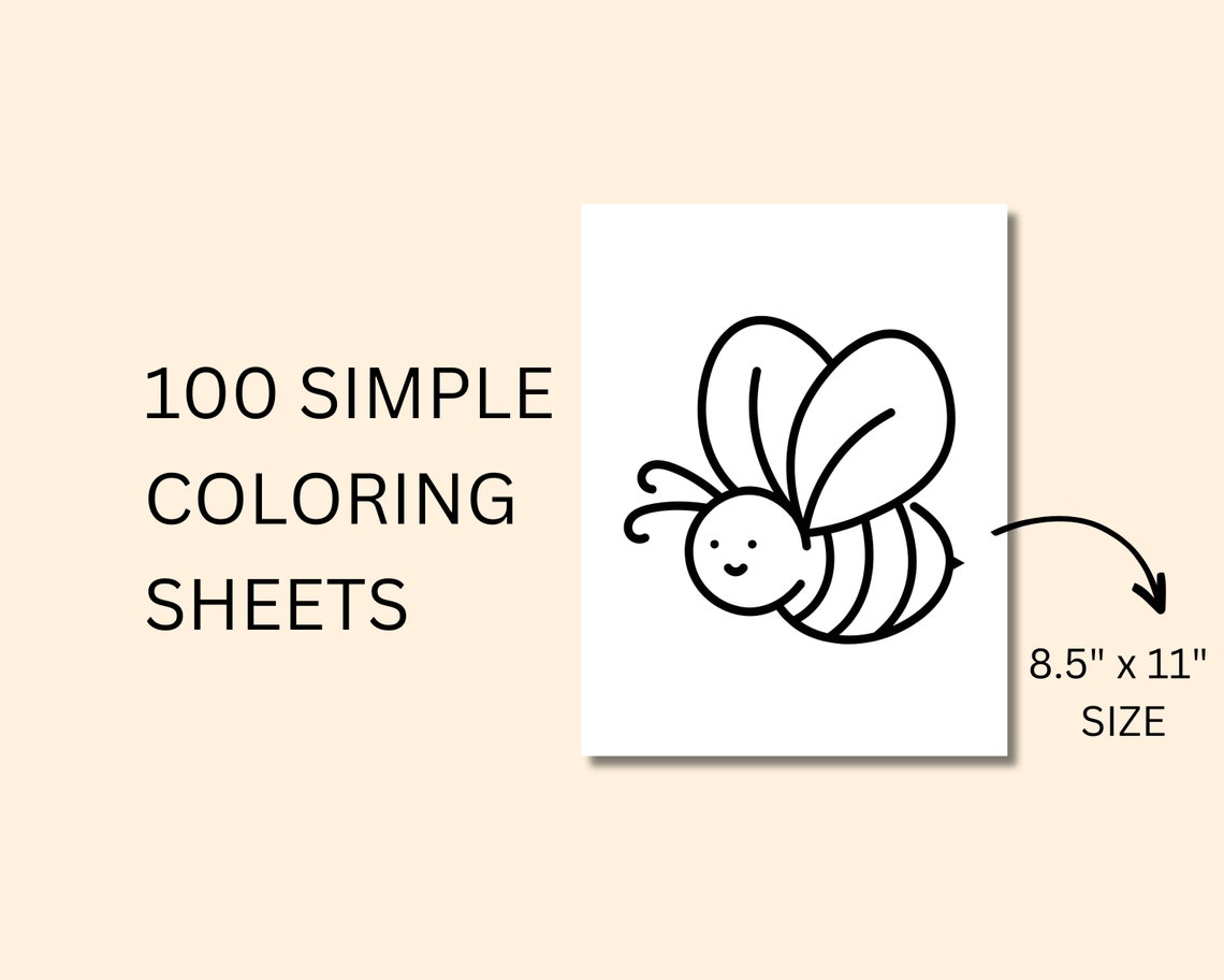 100 Printable Preschool Coloring | Toddler Coloring | Toddler ...