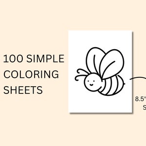100 Printable Preschool Coloring | Toddler Coloring | Toddler ...