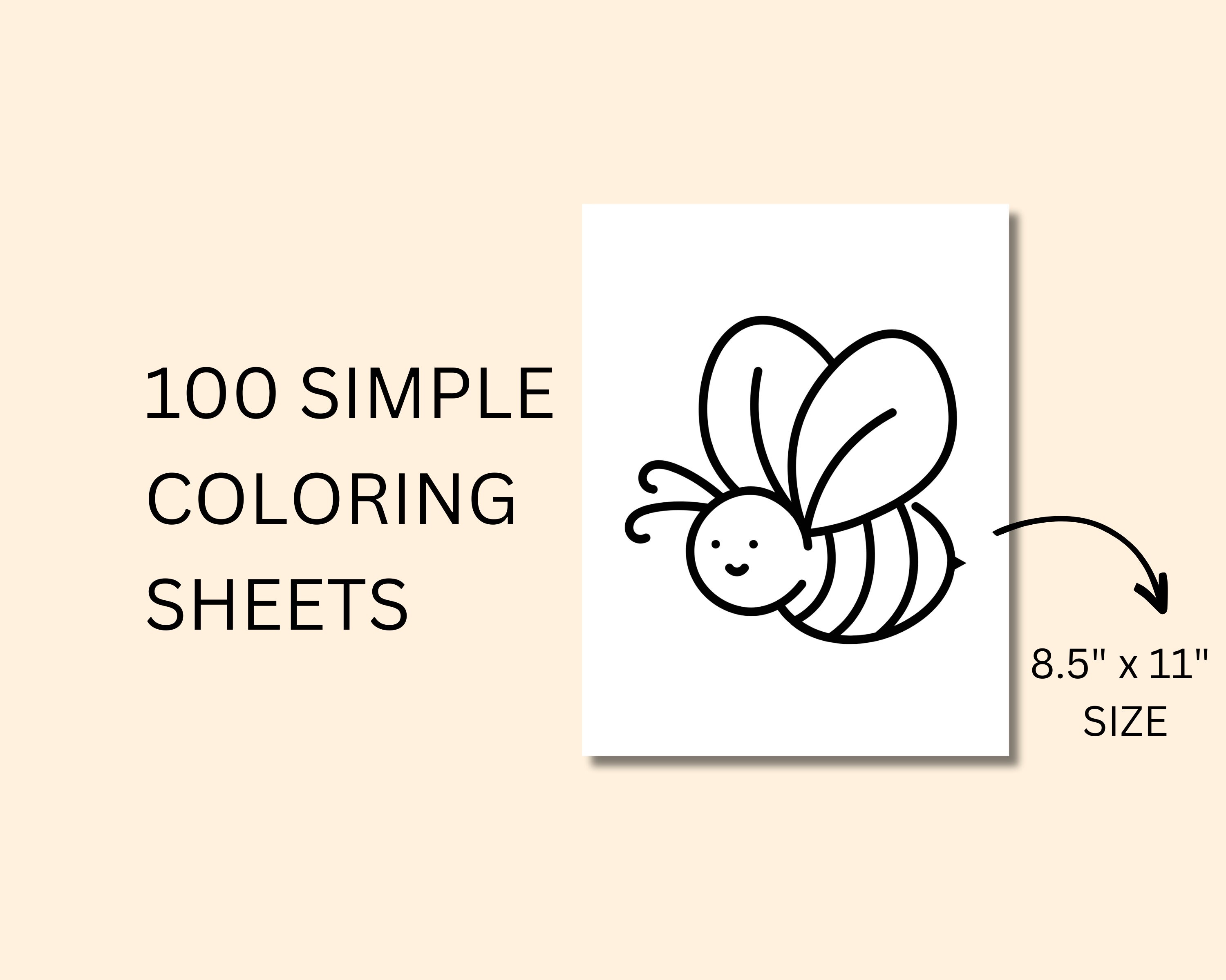 100 Printable Preschool Coloring | Toddler Coloring | Toddler ...