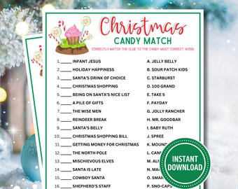 Christmas Word Scramble Game | Printable Christmas Game Digital ...