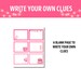 Pink Birthday Scavenger Hunt Clues: Kids Treasure Hunt (PDF) - Etsy