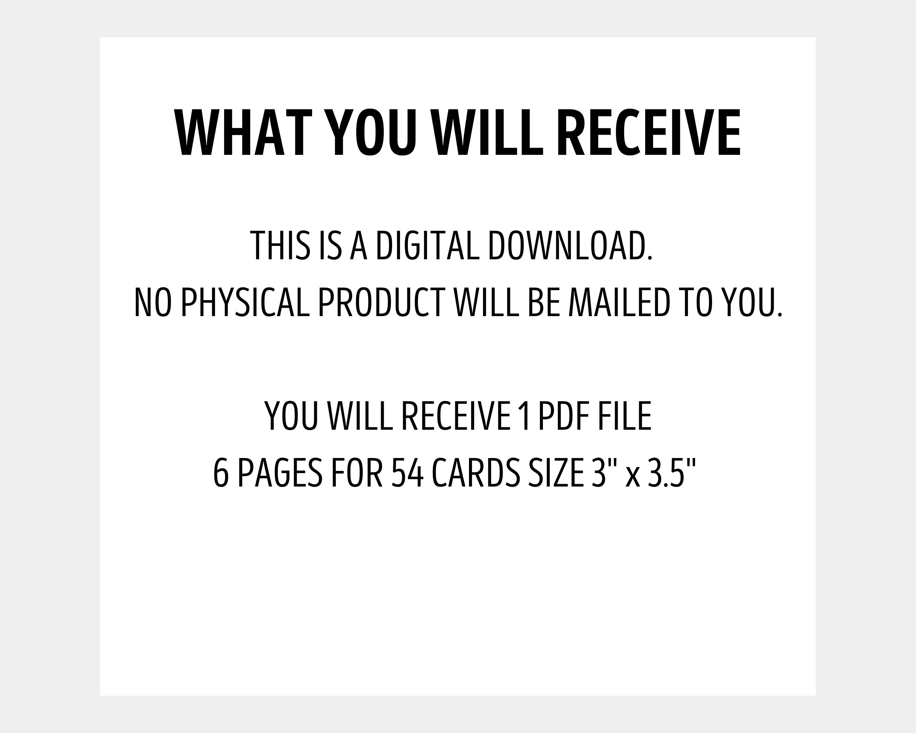 54 Printable Positive Affirmation Cards, Motivational Affirmation Cards ...