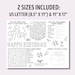 Birthday Activity Placemat Printable: Kids Coloring Page (PDF) - Etsy