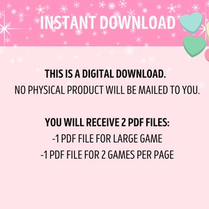 Valentine's This or That Game Printable Valentine Games Digital ...