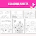 Kids Spring Printable Activity Bundle | Digital Download Games | Spring ...