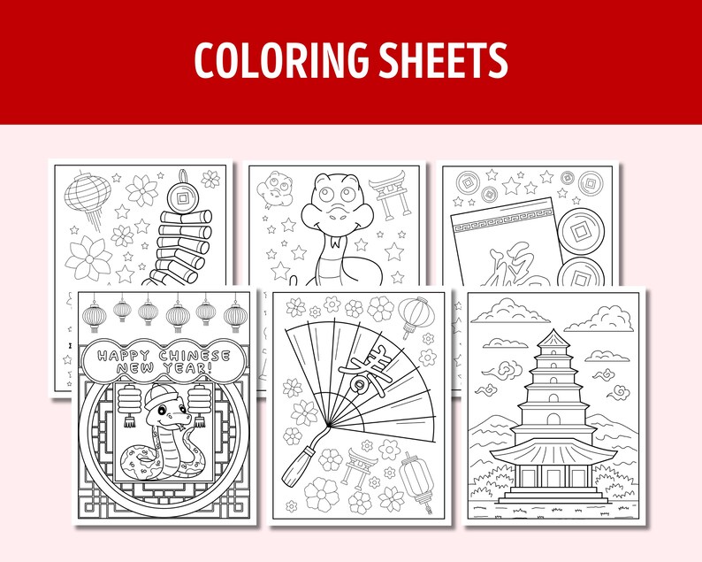 Kids Chinese New Year Activity | Printable Lunar New Year's Game ...