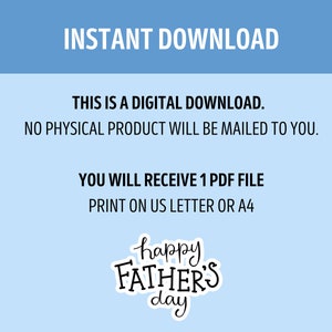 Father's Day Scavenger Hunt Game: Printable Treasure Hunt (digital ...