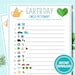 Earth Day Emoji Pictionary Game | Printable Earth Day Game Digital ...