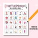 Mother's Day Scavenger Hunt Game | Printable Mother's Day Game Digital ...