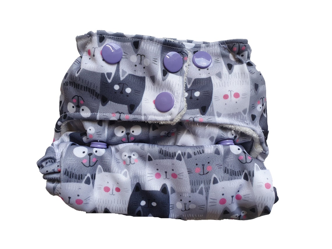 Fabric Diaper, Night Diaper, Panty Diaper With Inlay for Approx. 6-12 ...