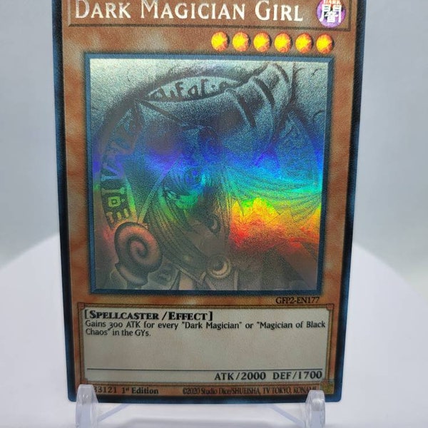 Dark Magician Ghost Rare Orica Etsy