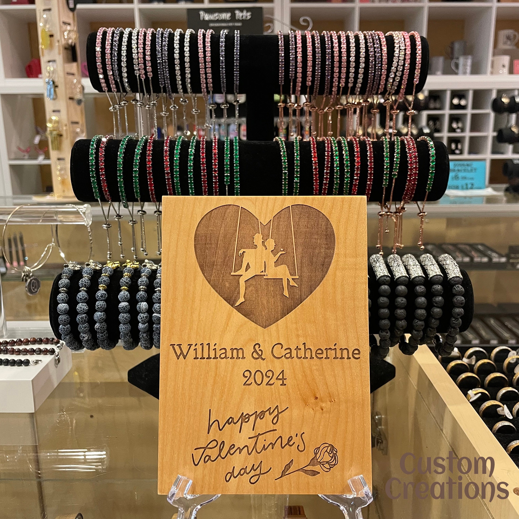 Customizable 5" X 7" Maple Plaque Plate | Personalized Laser Engraved ...