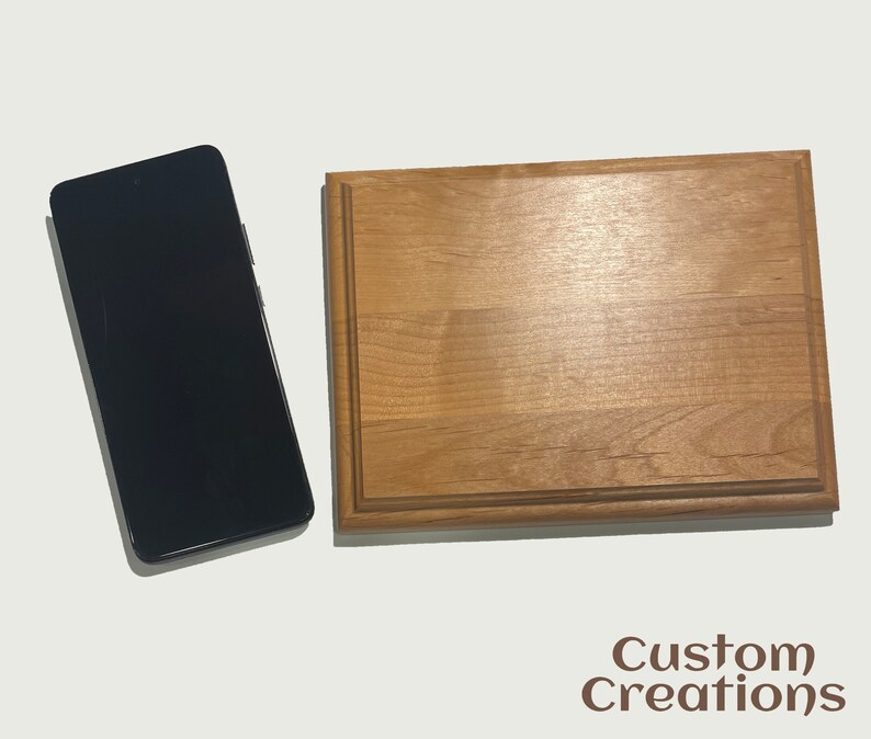 Personalized Plaque for Retirement Laser Engraved Genuine Red Alder ...