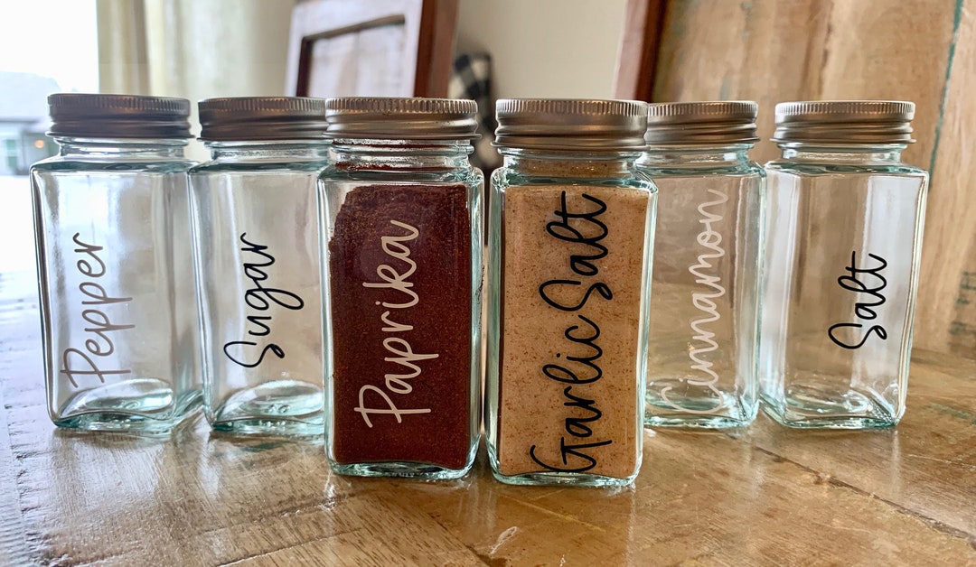 Custom Spice Jar Label - Etsy