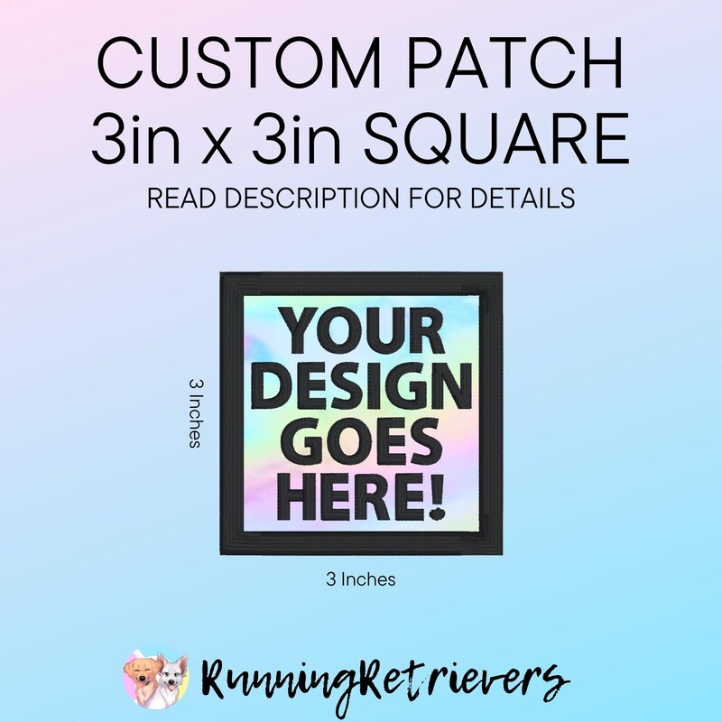 Square Patch - Etsy