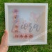 Personalized Initial Flower Shadow Box – Custom Monogram Frame - Etsy