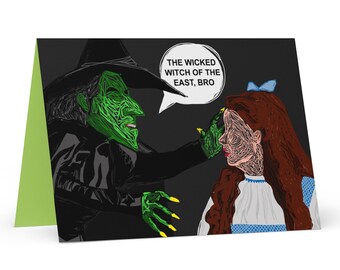 Wicked Thank You Card - Etsy
