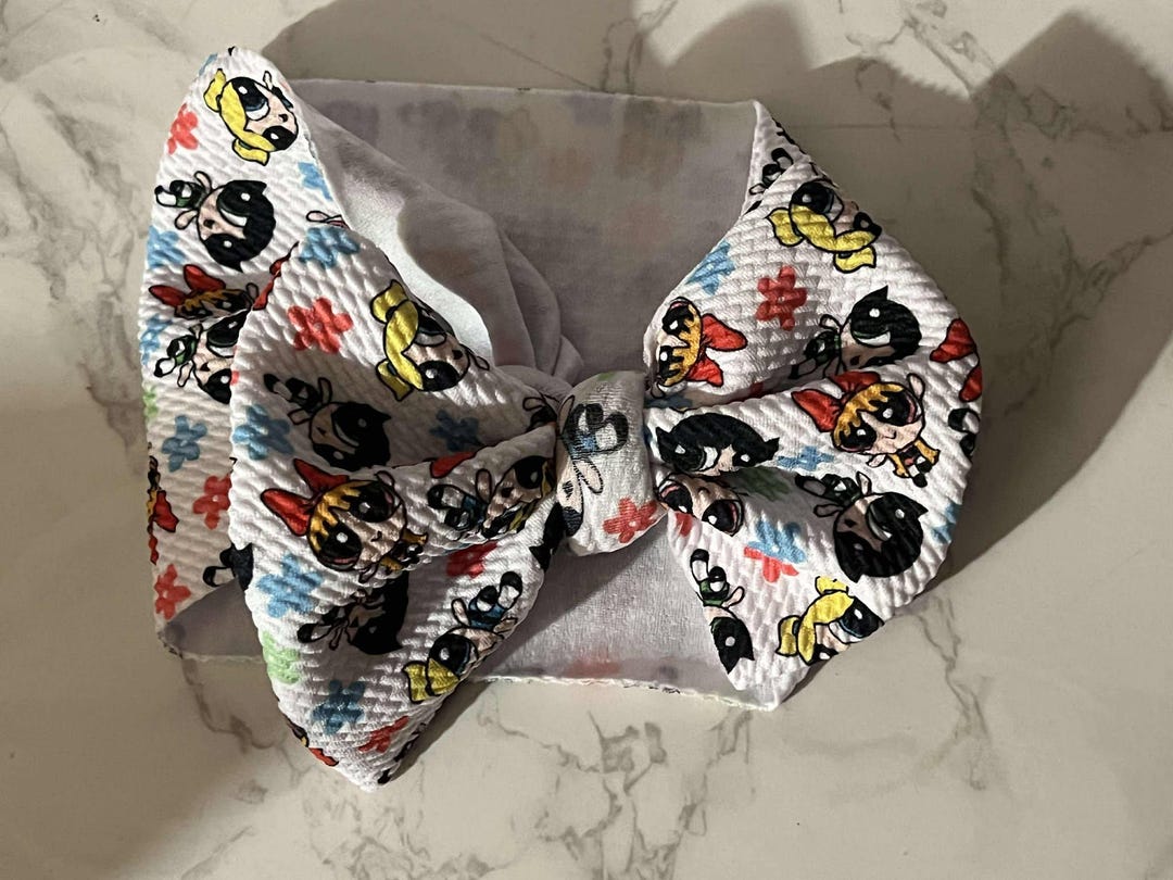 Powerpuff Girls Baby Infant Child Headwrap Bow - Etsy