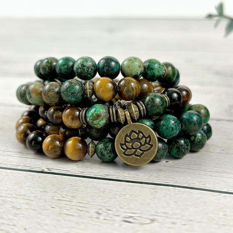 14mm Turquoise Tiger Eye - Etsy