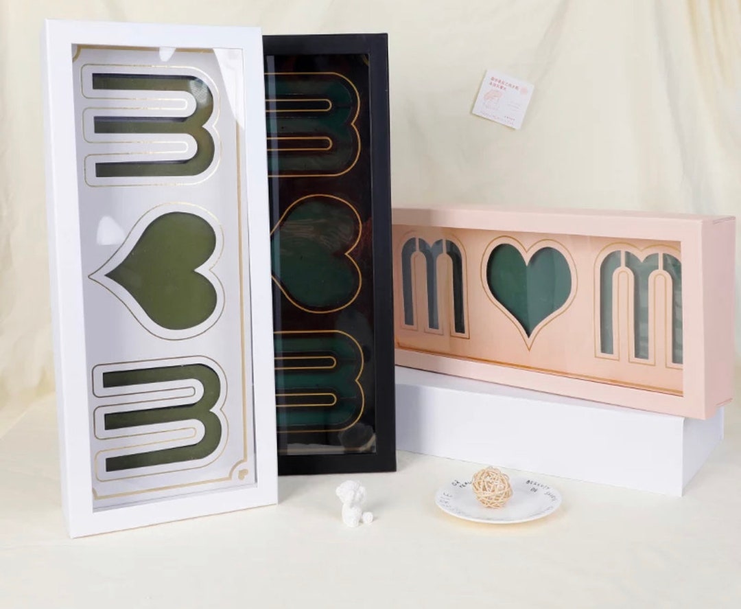 I LOVE YOU Box,mom Box, Floral Boxes,mothers Day, Love Boxes, Floral Arrangements, - Etsy