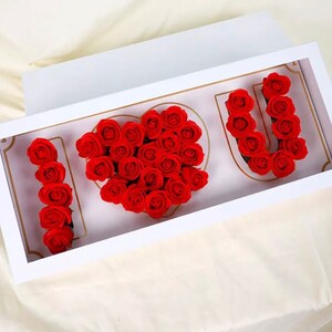 I LOVE YOU Box,mom Box, Floral Boxes,mothers Day, Love Boxes, Floral ...