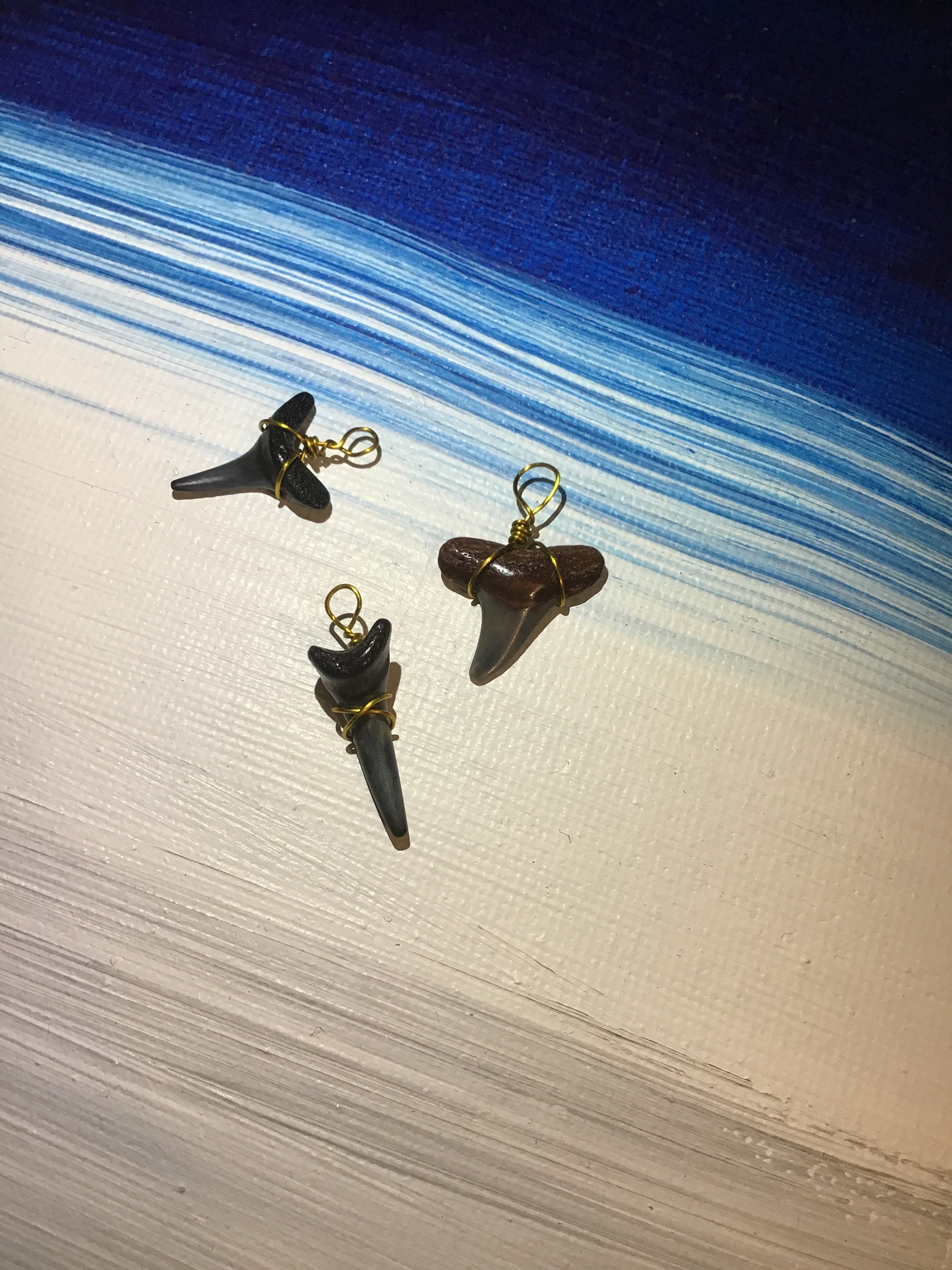 Shark Tooth Pendant - Etsy