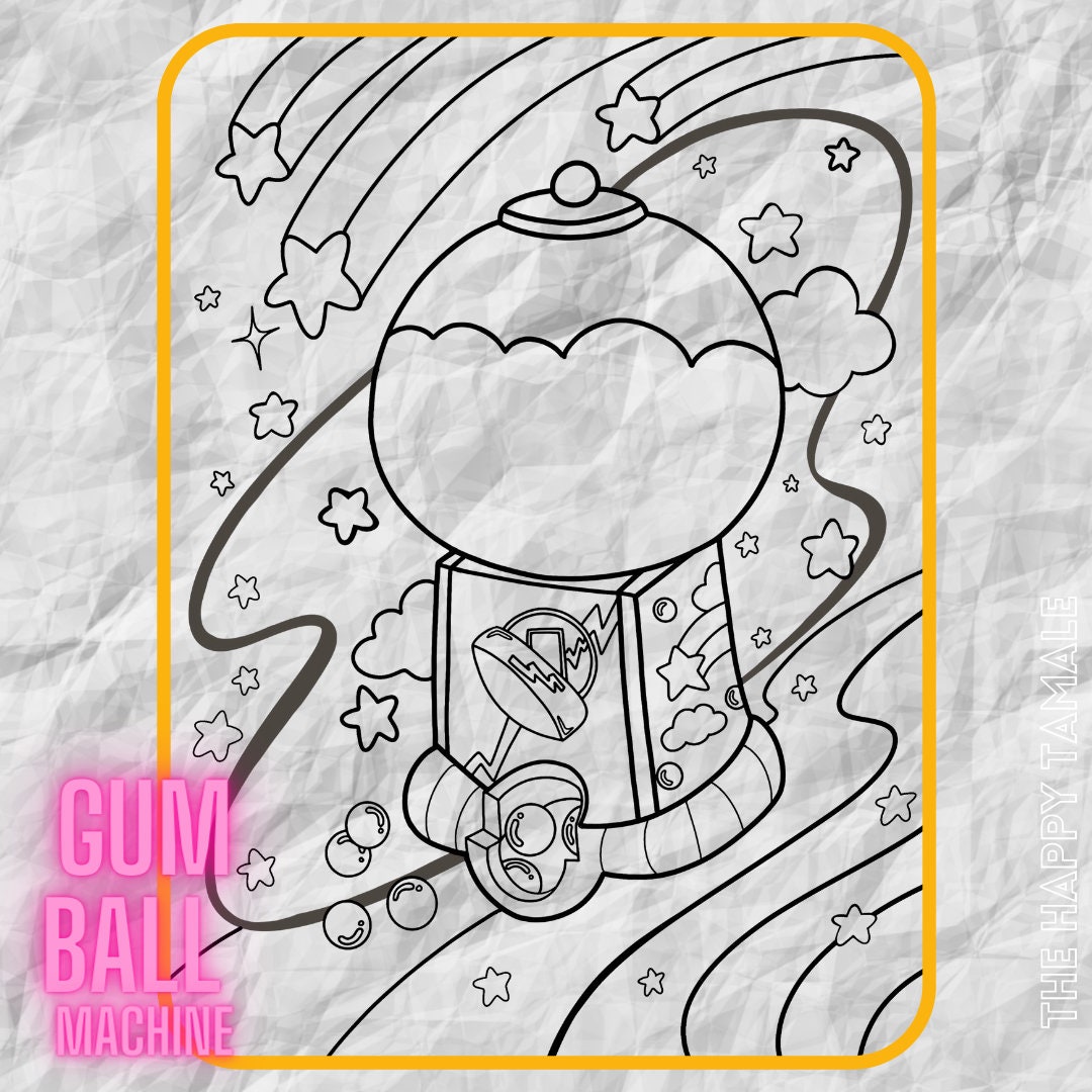 Tune Out and Color Printable Coloring Page Set | Digital Download - Etsy