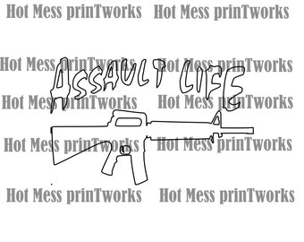 Assault Life | Etsy