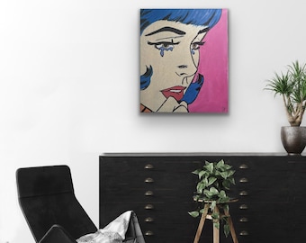 Crying Kim Kardashian Digital Art Print A4 PDF - Etsy
