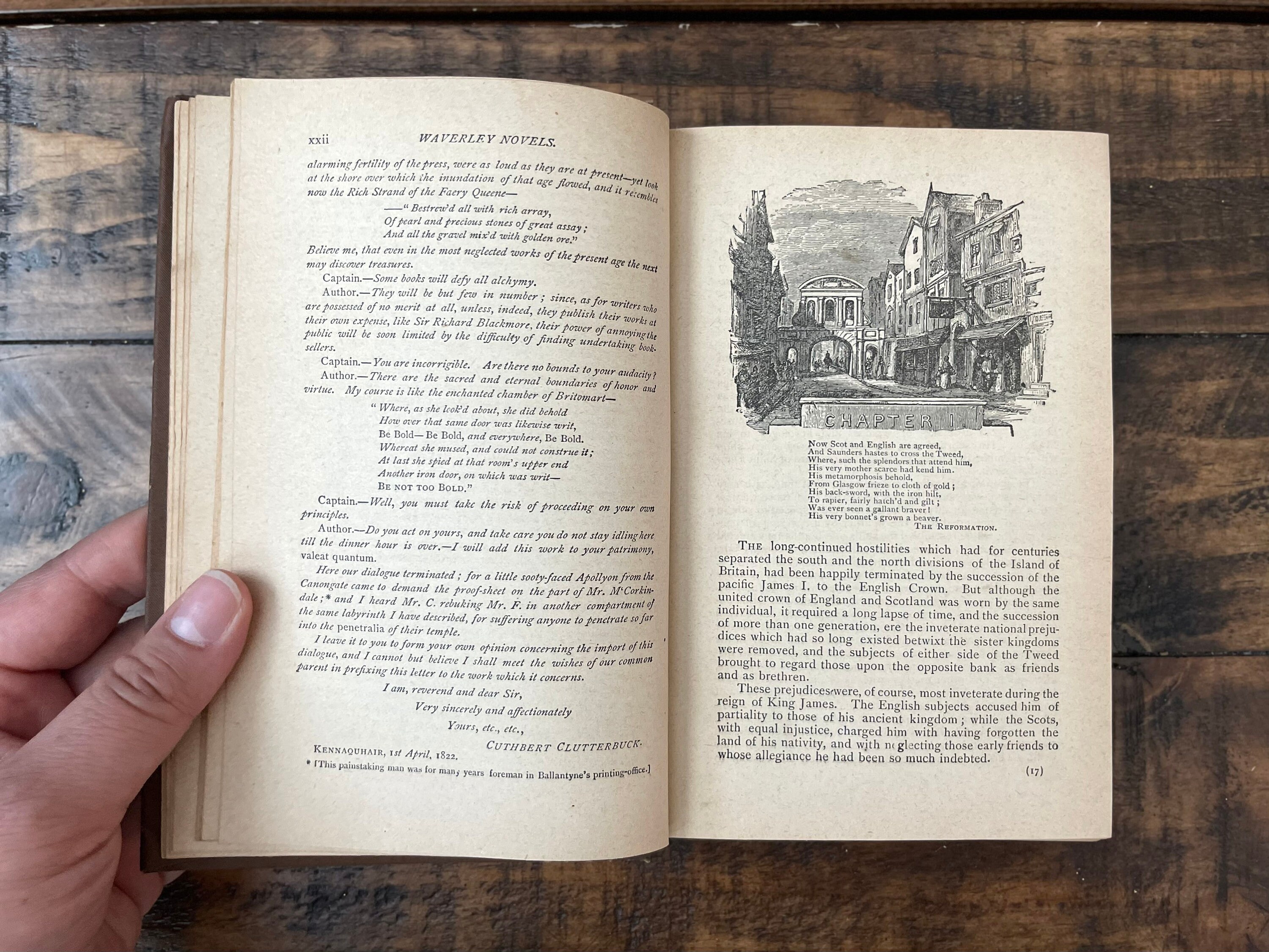 1880 Victorian Era Antique Book Sir Walter Scott Waverley | Etsy