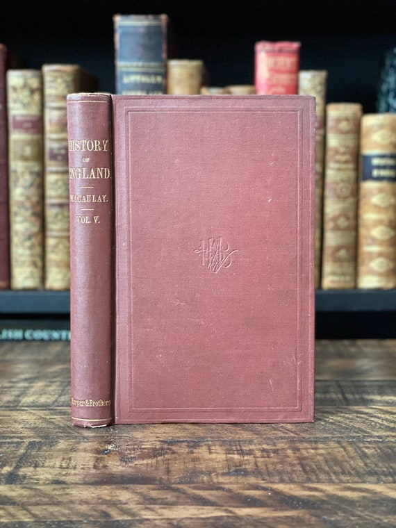 1876 English History Book the History of England From the - Etsy