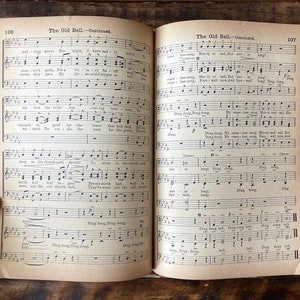 1888 the Cyclone of Song | Antique Sheet Music 1800s Victorian Book - Etsy