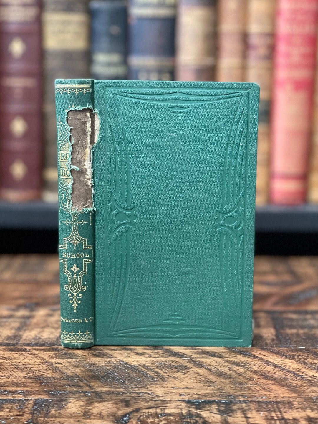 1865 "rollo at School" | Small Antique Book 19th Century 1800s Book - Etsy
