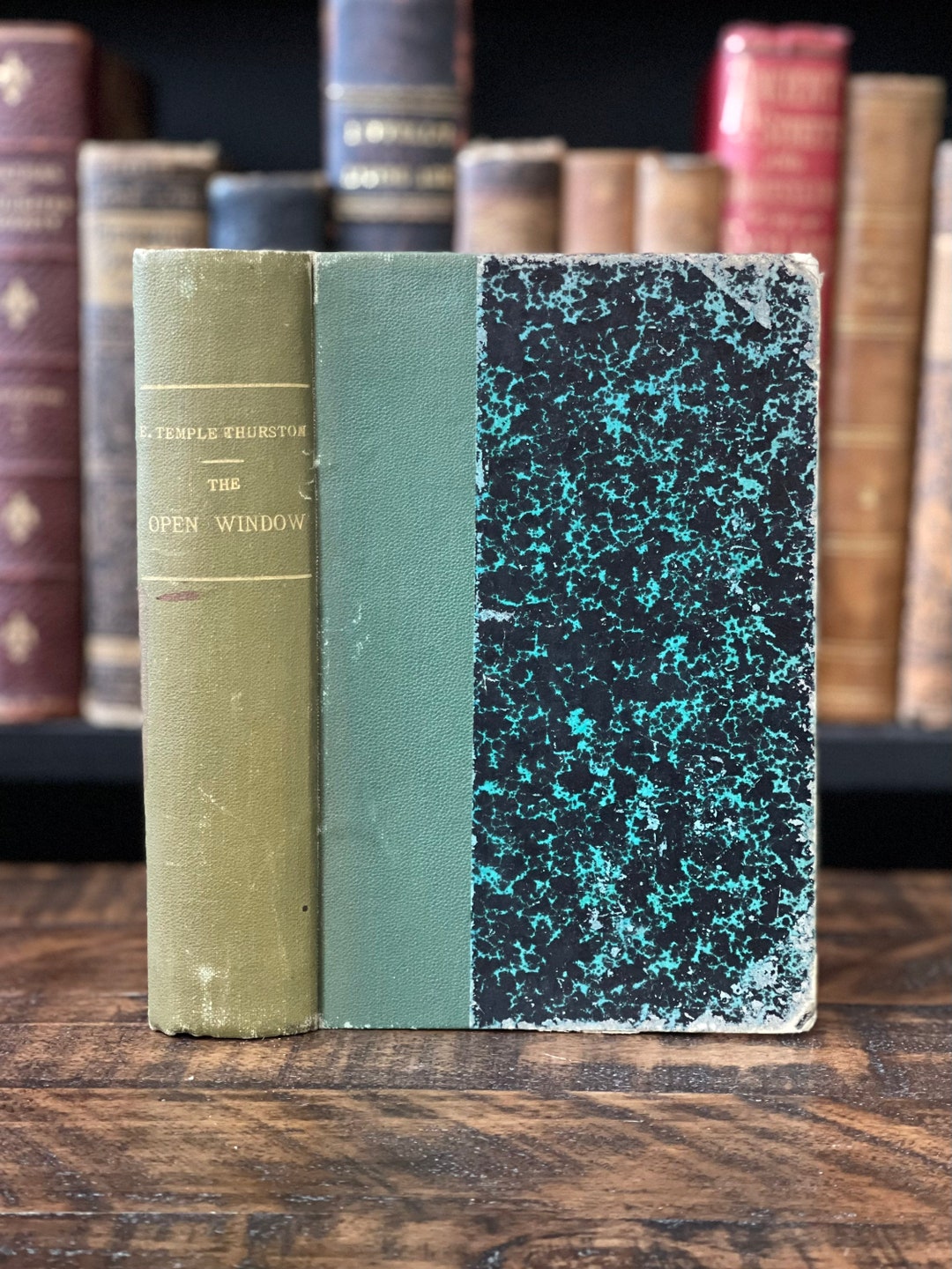 1913 the Open Window by E. Temple Thurston | Small Antique Book ...