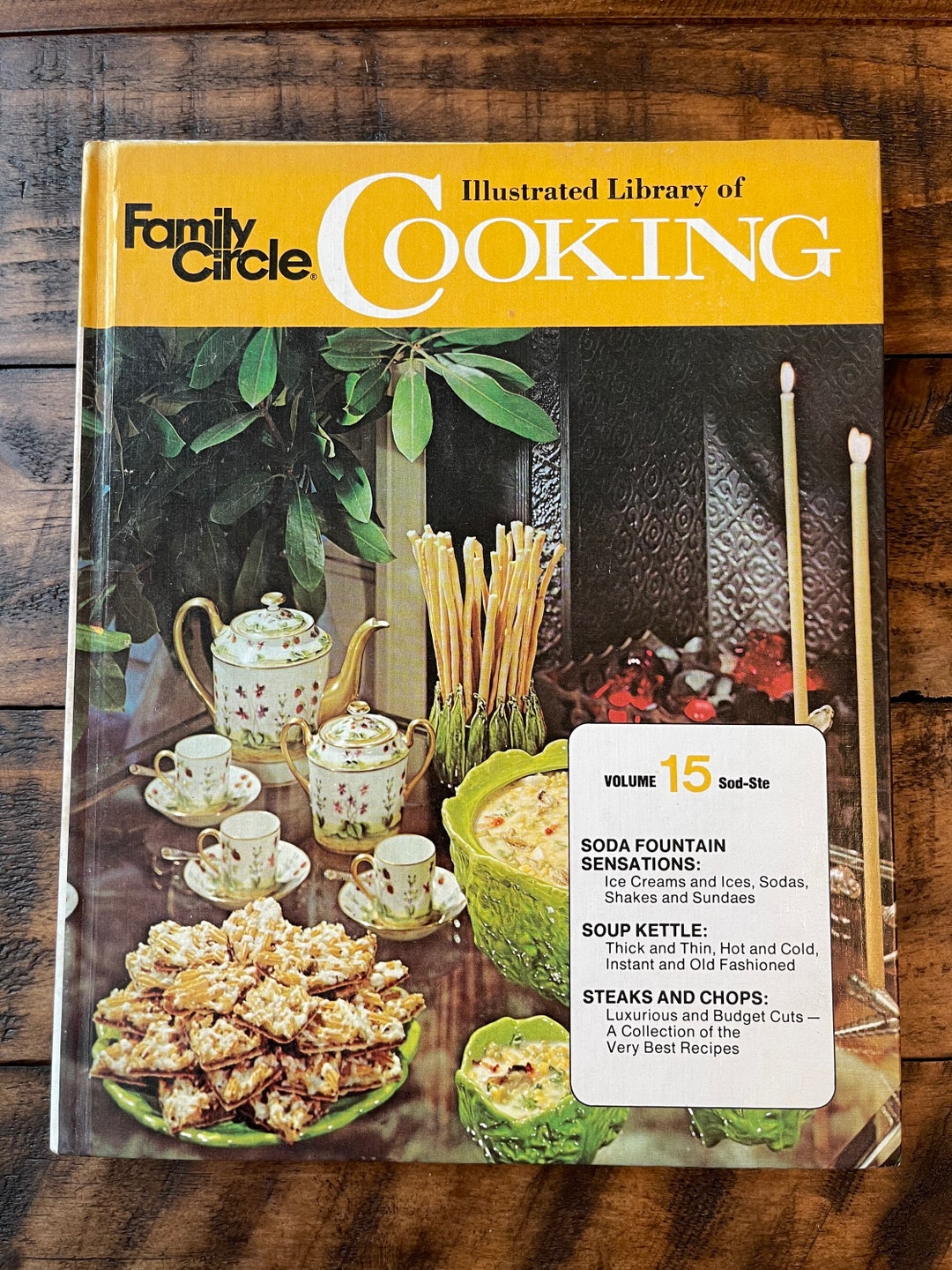 1972 Family Circle Illustrated Library of Cooking Volume 15 - Etsy