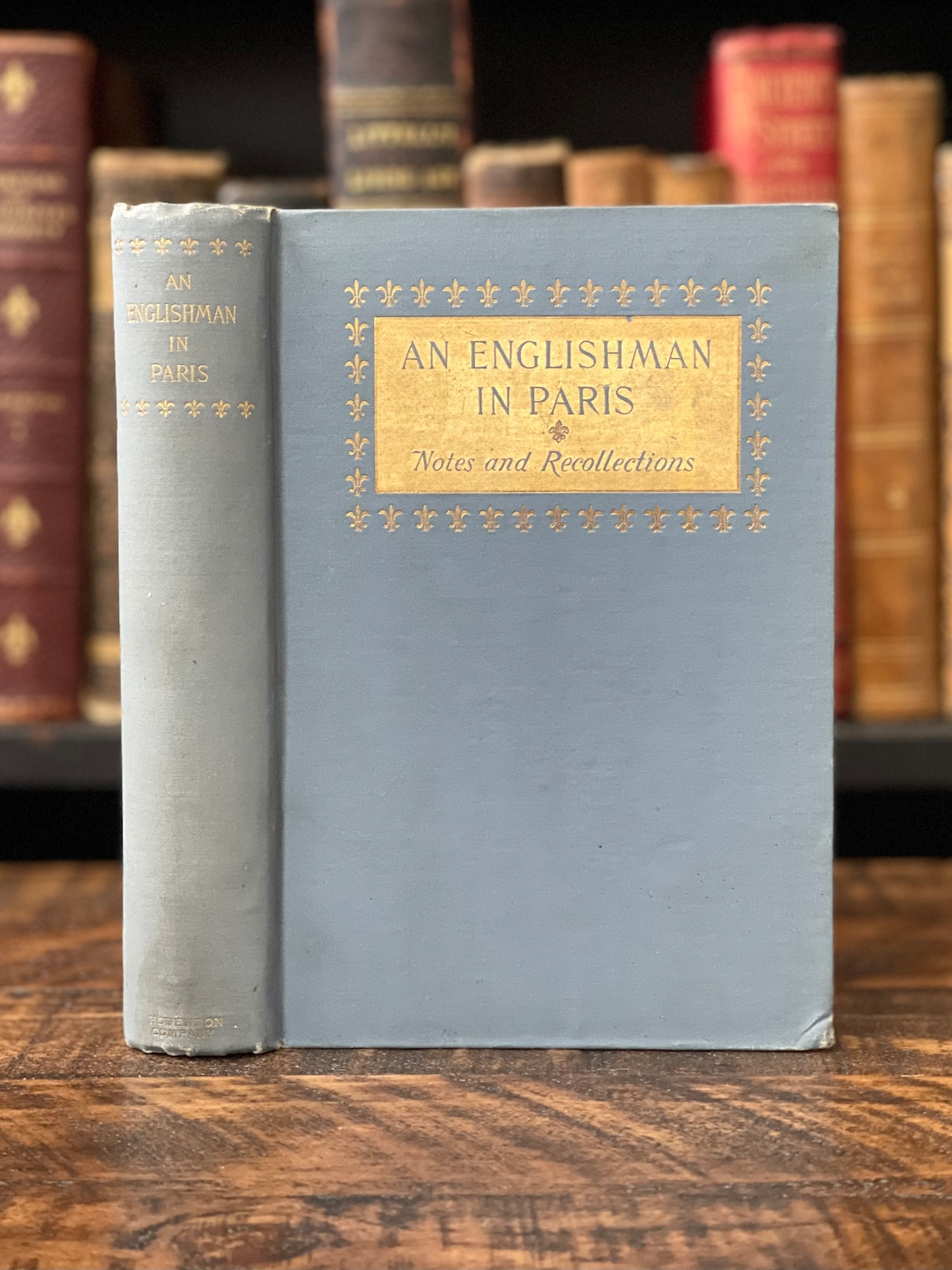 1900s an Englishman in Paris | Small Antique Book - Etsy