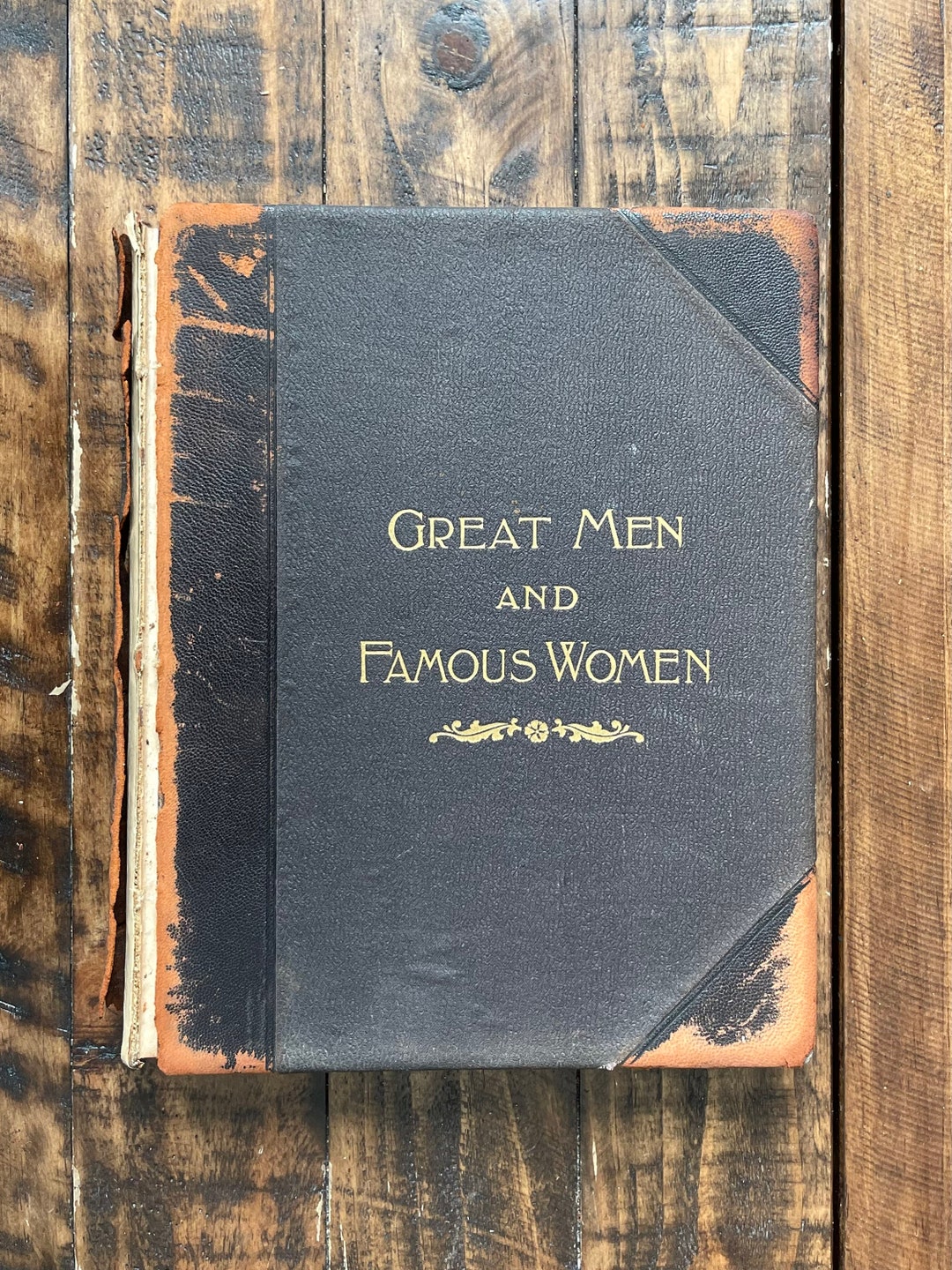 1894 Victorian History Book | “great Men and Famous Women” | Vol. 1 ...