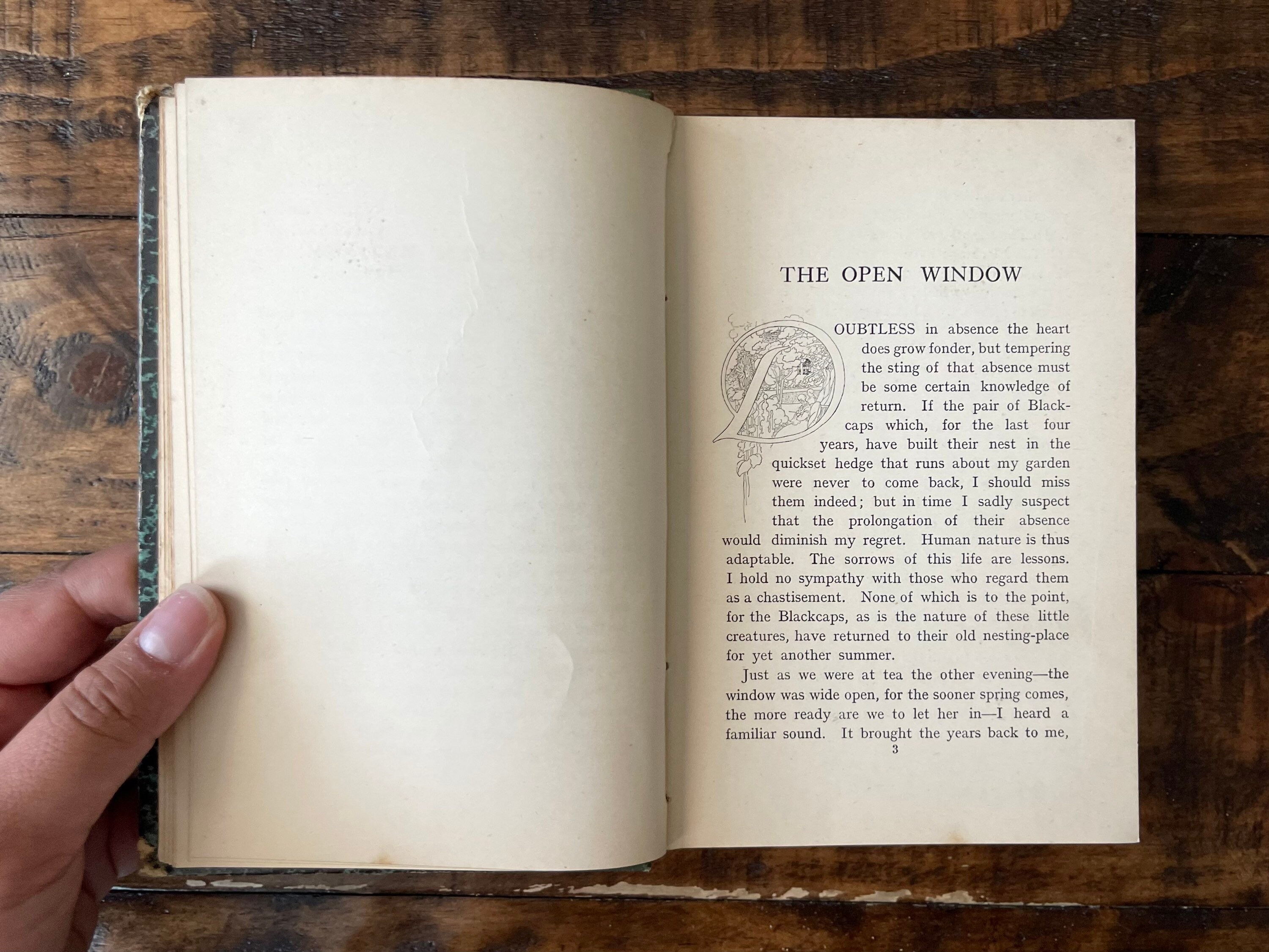 1913 the Open Window by E. Temple Thurston Small Antique - Etsy