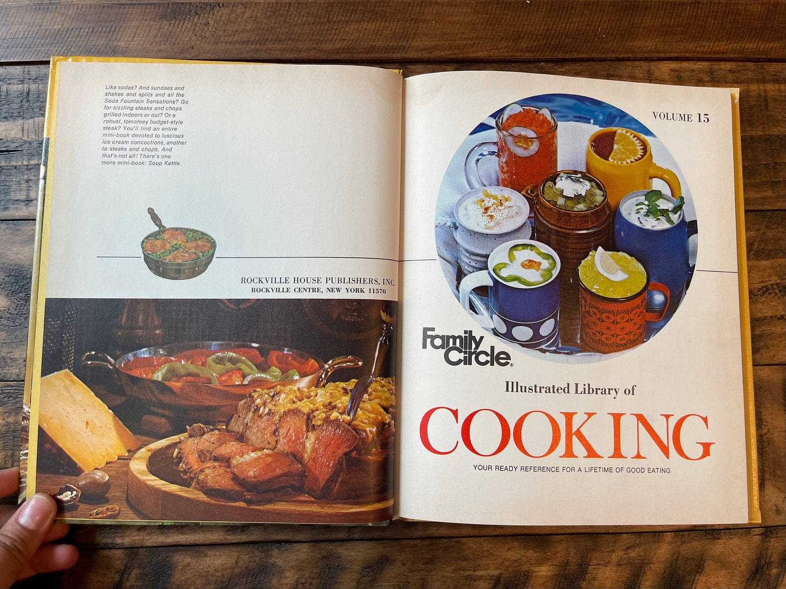 1972 Family Circle Illustrated Library of Cooking Volume 15 | Etsy