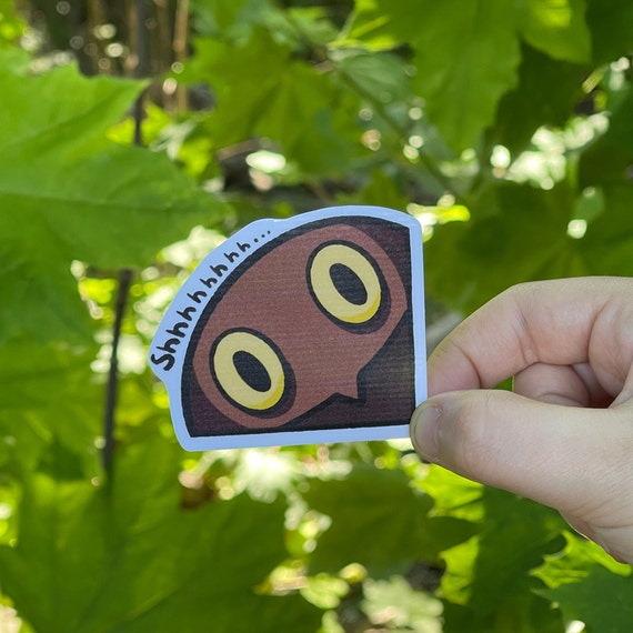 Shhhh Potoo Vinyl Sticker - Etsy