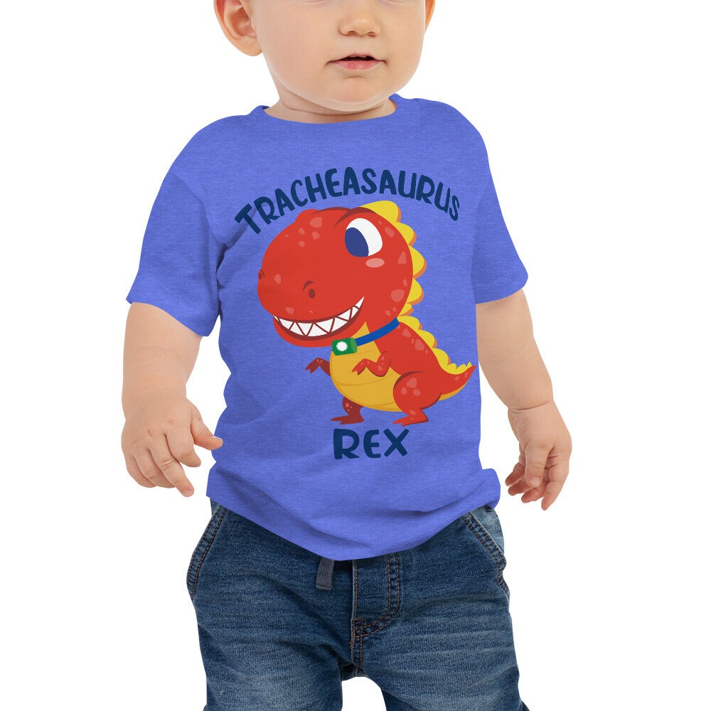 Tracheasaurus Rex Tracheostomy Awareness Dinosaur Shirt for Baby - Etsy