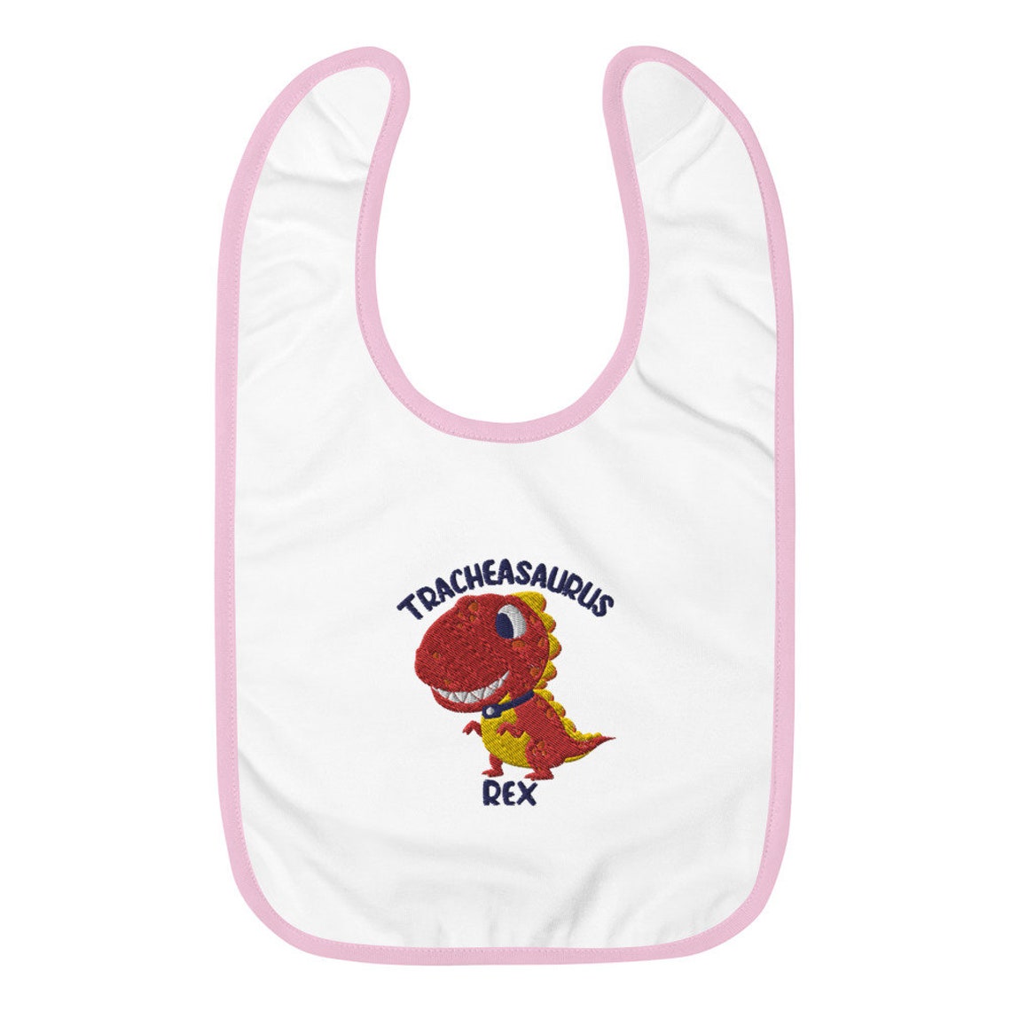 Tracheasaurus Rex Tracheostomy Awareness T-rex Bib - Etsy