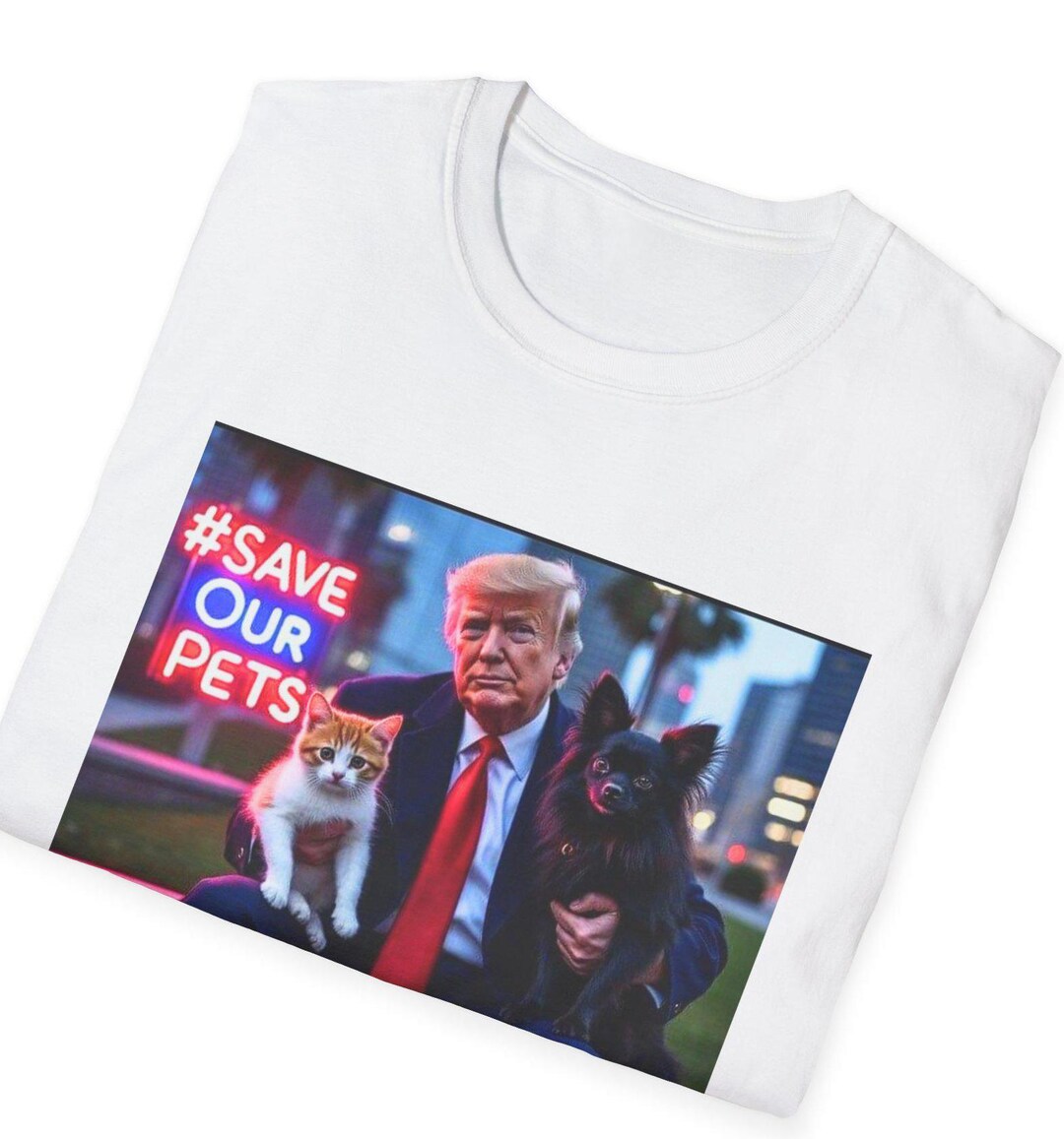Save Our Pets Trump 2024 They Are Eating Dogs Funny Trump Shirt ...