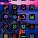 Ios 14 App Icon Pack Neon Aesthetic Ios 14 Icons iPhone - Etsy